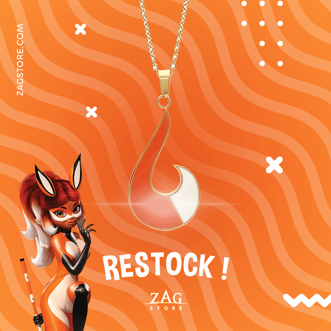 Miraculous Rena Rouge Fox Necklace – Zag Store