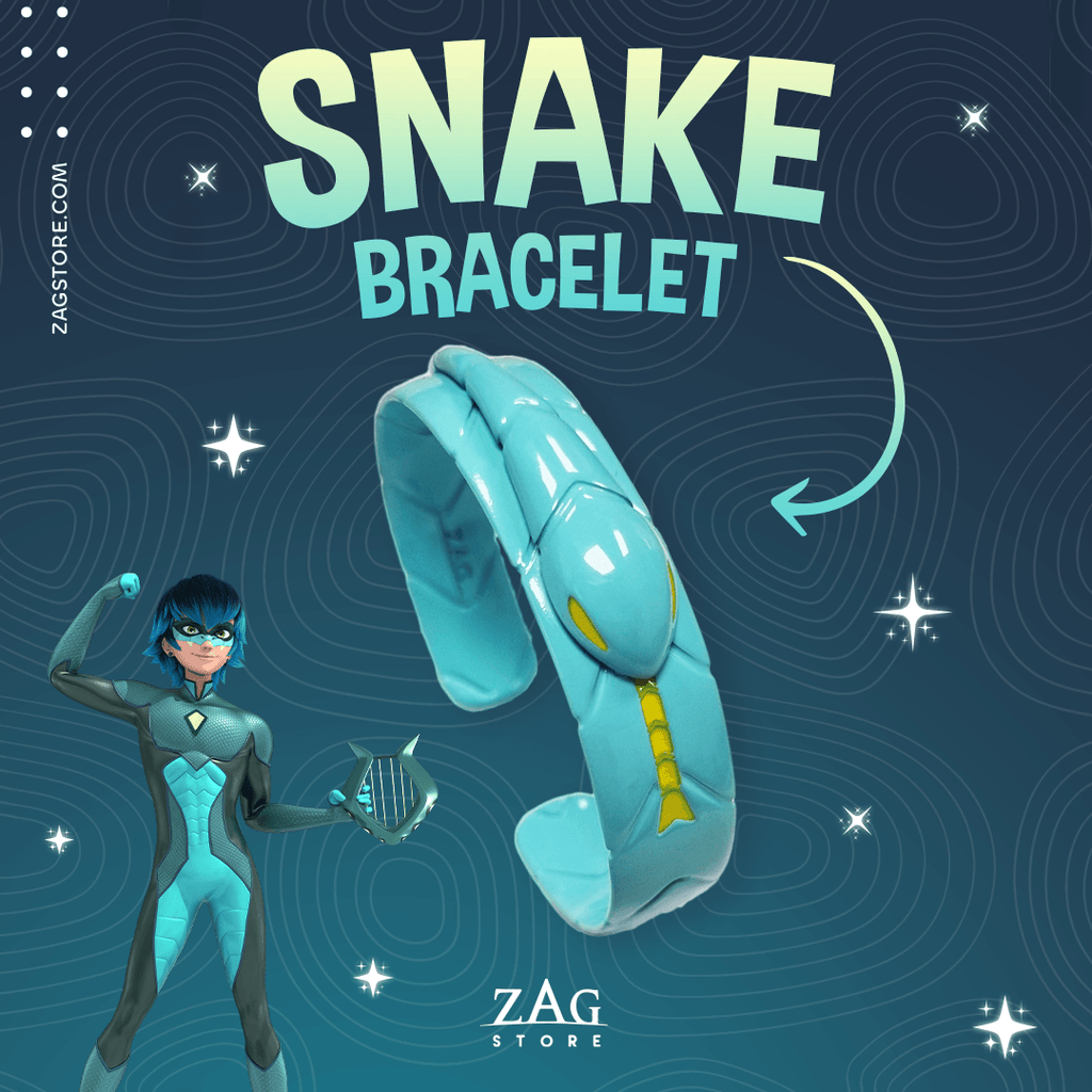 Miraculous Viperion Snake Bracelet | Zag Store